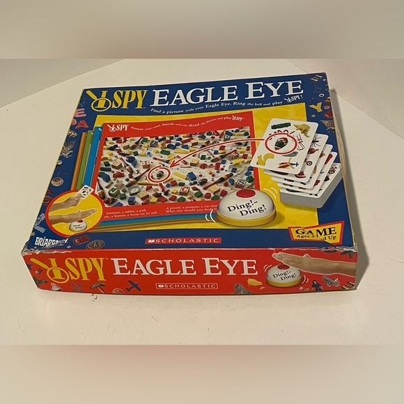 Scholastic | Toys | 205 I Spy Eagle Eye Game Childrens Family Board ...